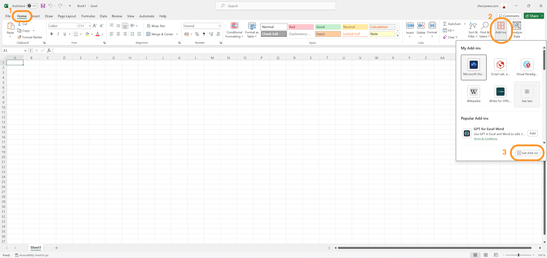 How to install Project Plan in Excel?